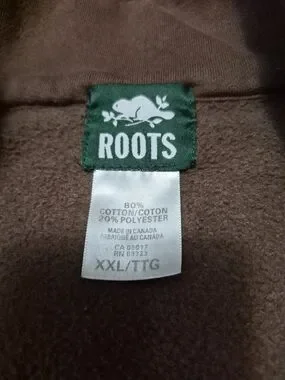 Roots | Sweaters | Roots Brown Halfzip Athletics Sweatshirt With ...